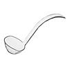 Clear Disposable Plastic Large Serving Ladles (17 Ladles) | Oriental ...