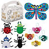 Color Your Own Bug Hotel with Bugs Craft Kit for 12 - Makes 48