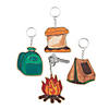 Color Your Own Camp Keychains - 12 Pc.