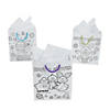 Color Your Own Medium Easter Gift Bags - 12 Pc. | Oriental Trading