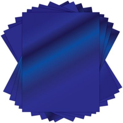 Craft Consortium Essential Mirror Card A4 10/Pkg-Blue | Oriental Trading