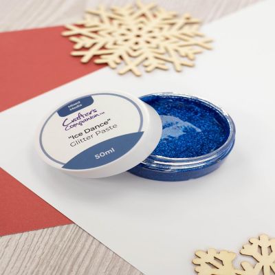Crafter's Companion Mixed Media Glitter Paste-Ice Dance | Oriental Trading
