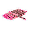 Crayola Bulk Crayons, Regular Size, Carnation Pink, 12 Per Pack, 6 ...