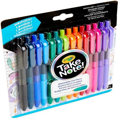 Crayola Take Note! Washable Gel Pens 14/Pkg | Oriental Trading