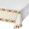 Creative Converting Fall Festivities Thanksgiving Paper Tablecloths, 3 ct