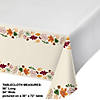 Creative Converting Fall Festivities Thanksgiving Paper Tablecloths, 3 ct