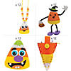 Cute Candy Corn Craft Kit Assortment - Makes 48