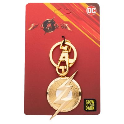DC Comcis The Flash Chest Plate Keychain | Oriental Trading