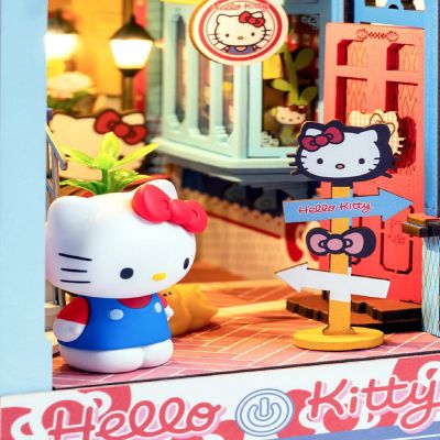 DIY 3D Book Nook Kit - Hello Kitty: Town Square 169pcs | Oriental Trading