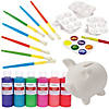 DIY Ceramic Piggy Bank Kit - 42 Pc. | Oriental Trading