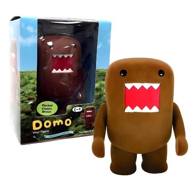 Domo Flocked Classic Brown 4" Vinyl Figure