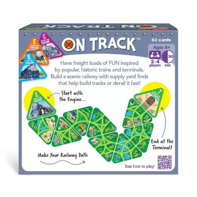DUP ON TRACK Three Corner Card Game | Oriental Trading