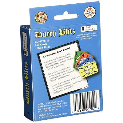 Dutch Blitz: Expansion Pack- Use Alone or W/ Original Deck | Oriental ...