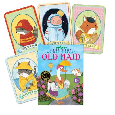 eeBoo Animal Old Maid Playing Card Game | Oriental Trading