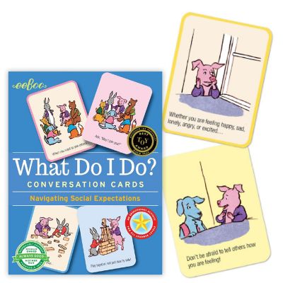 eeBoo "What Do I Do?" Social Skills Flashcards – Problem-Solving ...