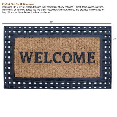Elegant Welcome Rug | Oriental Trading