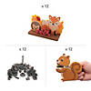 Fall Animal Character Craft Kit Assortment - Makes 36