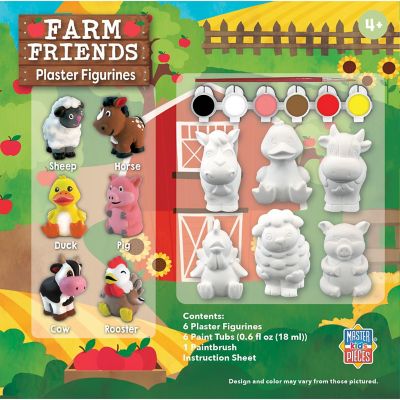 Farm Friends - Plaster Figurine Paint Set | Oriental Trading