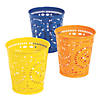 Fiesta Die Cut Pails - 6 Pc. | Oriental Trading