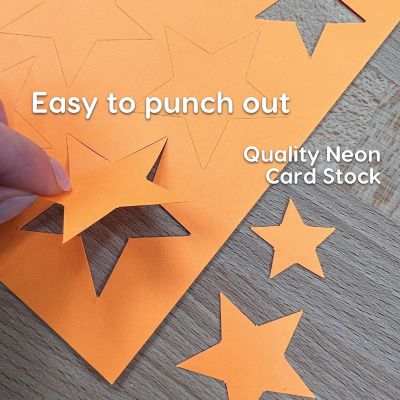 FreshCut Crafts Neon Basic Shape 2 Cutouts | Oriental Trading