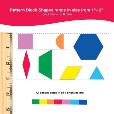 FreshCut Crafts Pattern Block Shapes | Oriental Trading