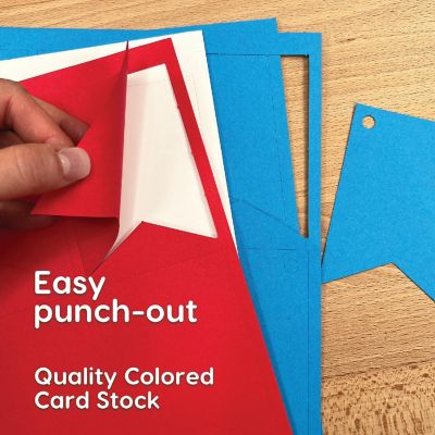 FreshCut Small Patriotic Banner Cutouts | Oriental Trading