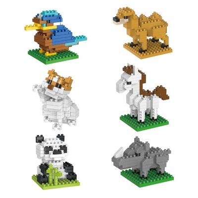 Fun Little Toys - Mini Animals Building Blocks