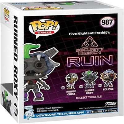Funko POP! Games: Ruin - Ruined Roxy - Roxy - FNAF | Oriental Trading