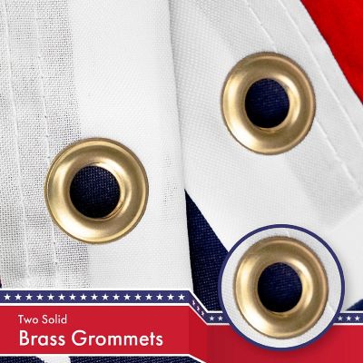 G128 2X3Ft 2Pk Usa Printed 150D Polyester Flag | Oriental Trading