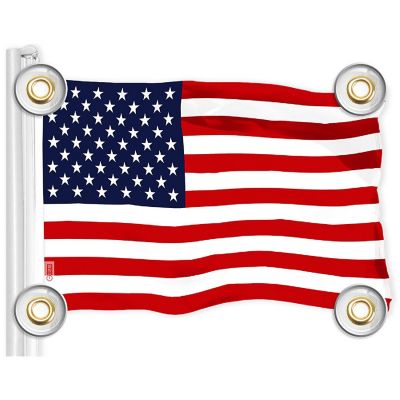 G128 Combo 2X3Ft Usa & Open Printed 150D Polyester Flag | Oriental Trading