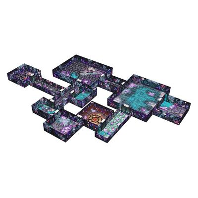 Gale Force 9: Tenfold Dungeon - The Underdark Modular Rpg Terrain Set ...