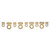 Gold Glitter Diamond Ring Garland | Oriental Trading