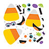 Goofy Face Candy Corn Magnet Craft Kit - Makes 12 | Oriental Trading
