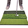 GoSports Tri-Turf XL Golf Practice Hitting Mat | Oriental Trading