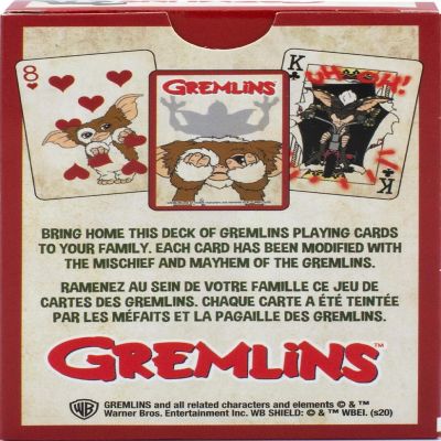 Gremlins Playing Cards 52 Card Deck + 2 Jokers