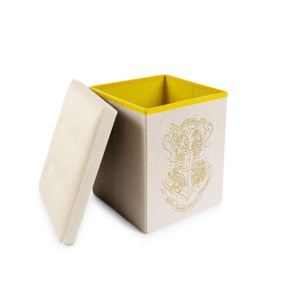 Harry Potter Hogwarts 15-Inch Storage Bin Ottoman Cube Organizer ...