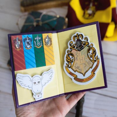 Harry Potter Hogwarts Sticky Note and Sticky Tab Box Set | Oriental Trading