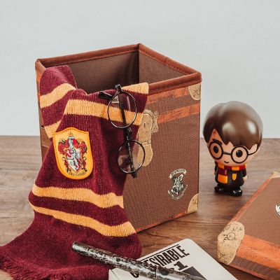 Harry Potter Hogwarts Storage Bin with Lid 10 Inches | Oriental Trading