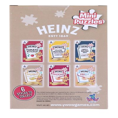 Heinz 50 Piece Mini Jigsaw Puzzle Mayomust