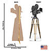 Hollywood Camera Life-Size Cardboard Stand-Up | Oriental Trading