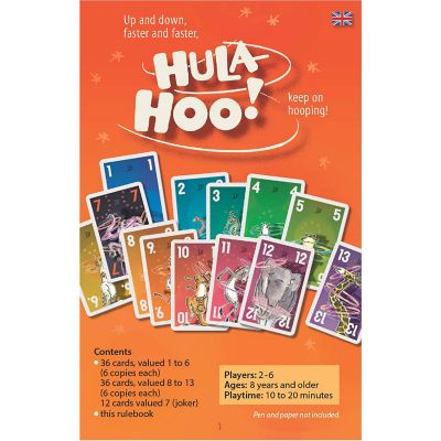 IELLO: Hula Hoo - Funny Party Game, Card Discarding, Animal Themed ...