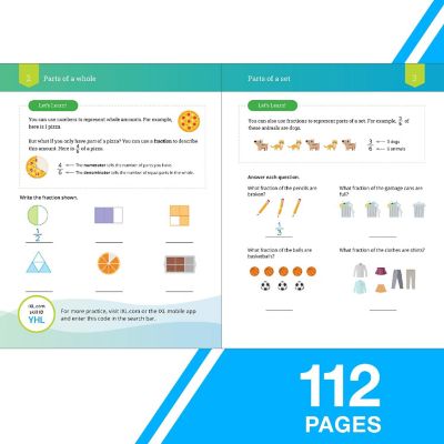 IXL Fractions & Decimals 4th Grade Math Workbooks, Covering Comparing ...