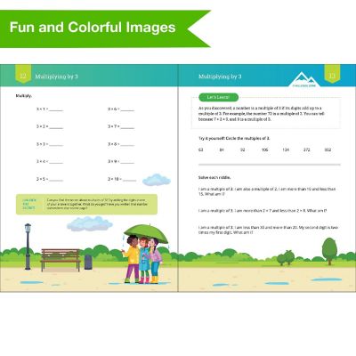 IXL Multiplication 3rd Grade Math Workbook, Covering Times Table Math ...