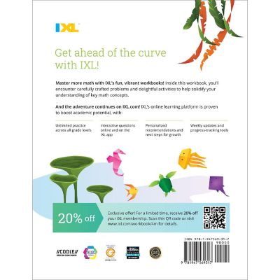 IXL Multiplication 4th Grade Math Workbooks, Covering Multiplication ...