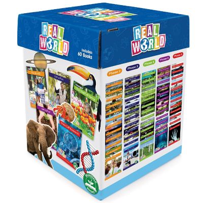 Junior Learning: Real World Phases 2-6 Box Set - 60 Hi-Lo Decodable ...