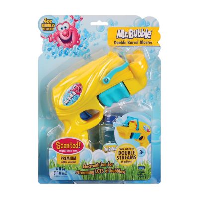 Kid Galaxy: Mr Bubble Double Barrel Blaster | Oriental Trading