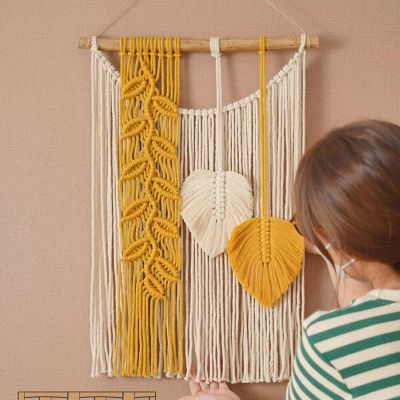 Leaf Loom Boho Macrame Art | Oriental Trading