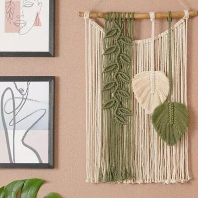 Leaf Loom Boho Macrame Art | Oriental Trading