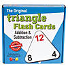 Learning Advantage The Original Triangle Flash Cards - Addition ...