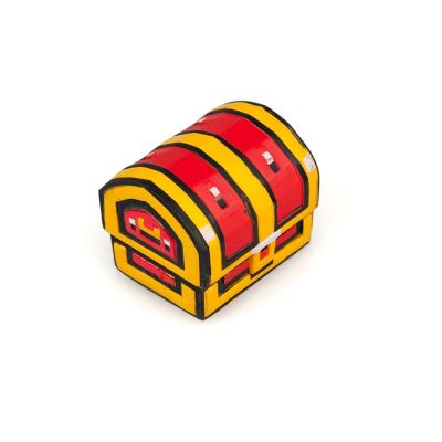 Legendary 8-Bit Foam Treasure Chest Replica - 4 Inch | Oriental Trading